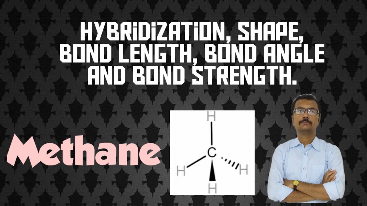 Hybridization of Methane || Shape || Geometry || Bond Angle || Bond ...