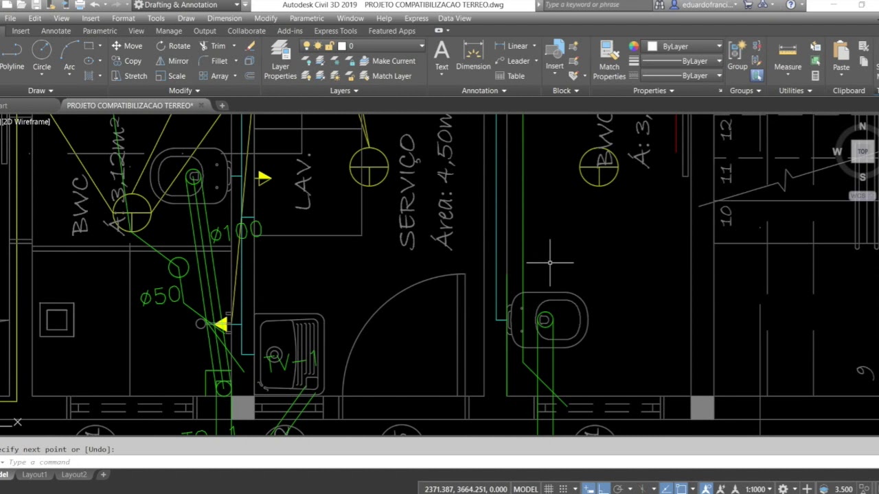 Compatibilização de projetos em autocad - YouTube