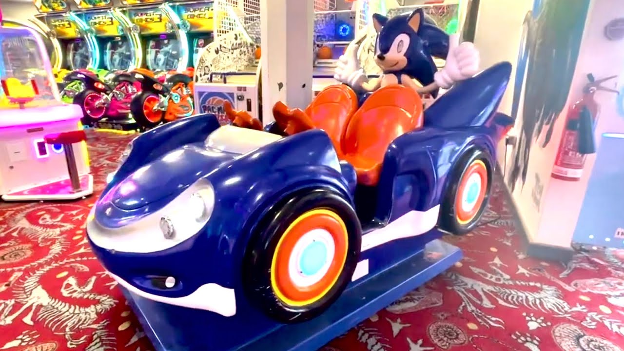 SEGA Amusements Sonic The Hedgehog All Stars Racing Coin Operated ...
