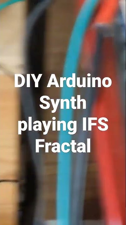 Arduino synth next step- infinite playback using IFS fractals - YouTube