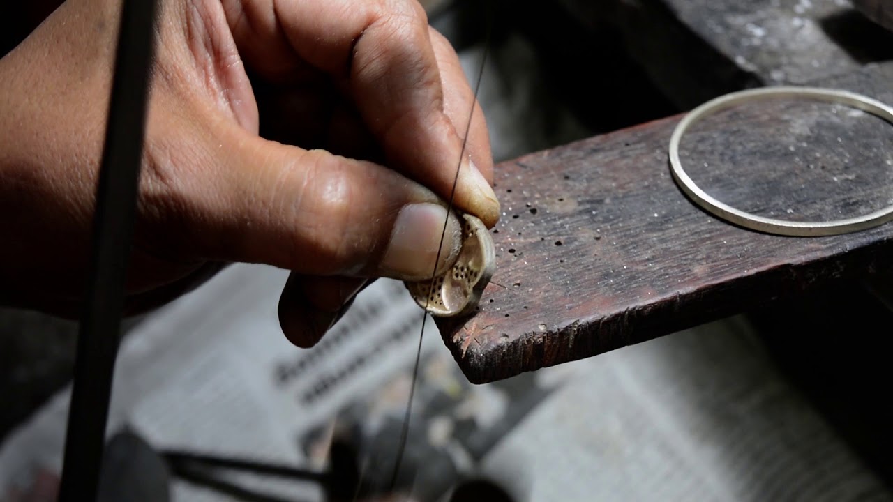 How to make a silver cuff bracelet 925% by Thanandorn shop. - YouTube