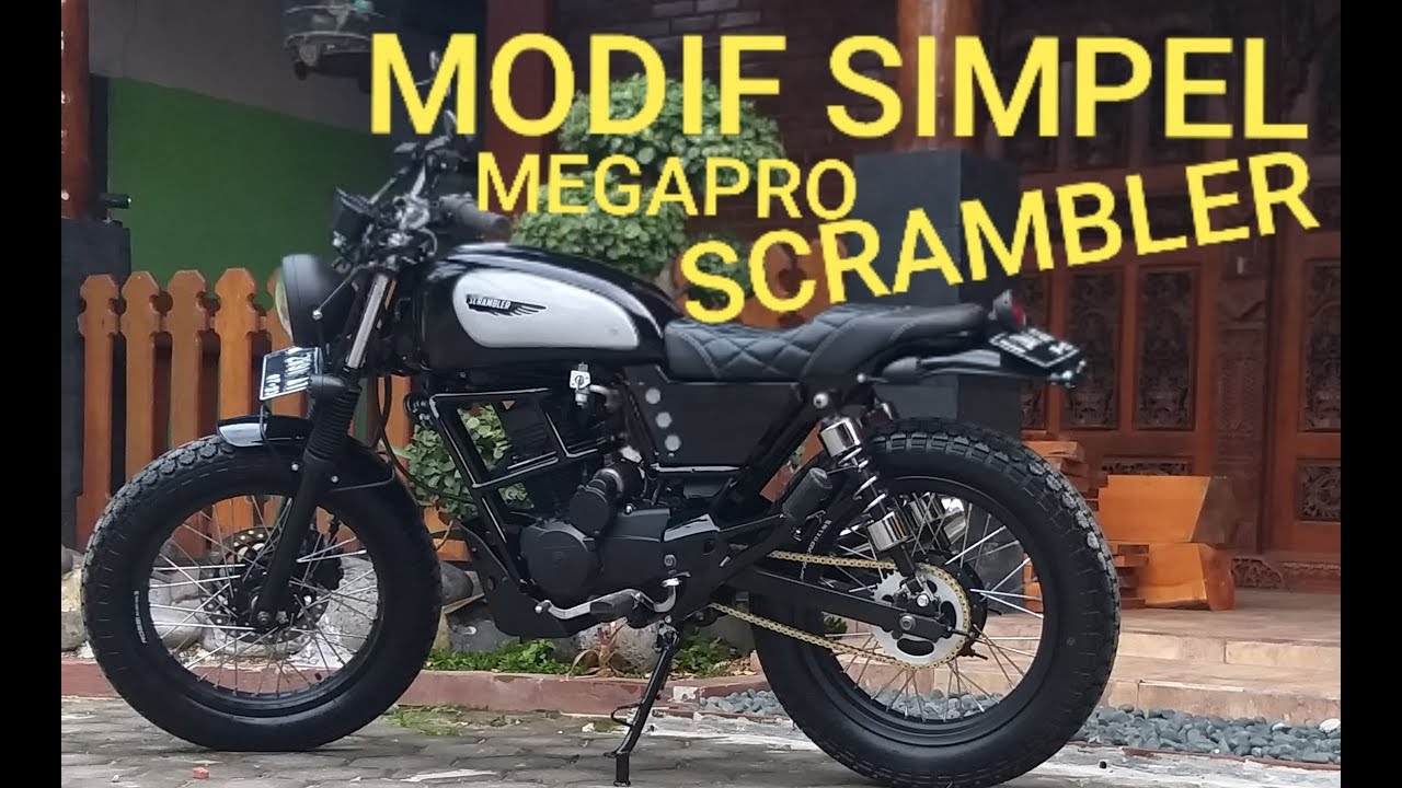 SOLD OUT CUSTOM MEGAPRO SCRAMBLER SIAP GASS - YouTube