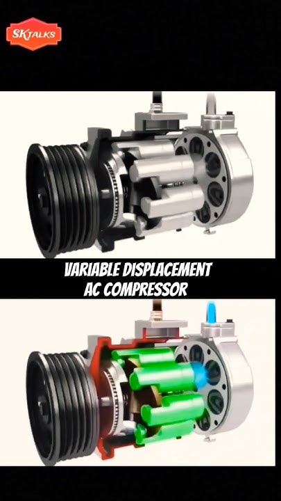 How Variable Displacement AC Compressors Work - YouTube