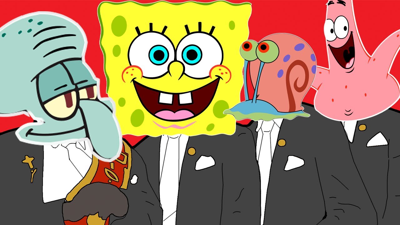 SpongeBob & Squidward & Patrick Star & Gary - Coffin Dance Song ...