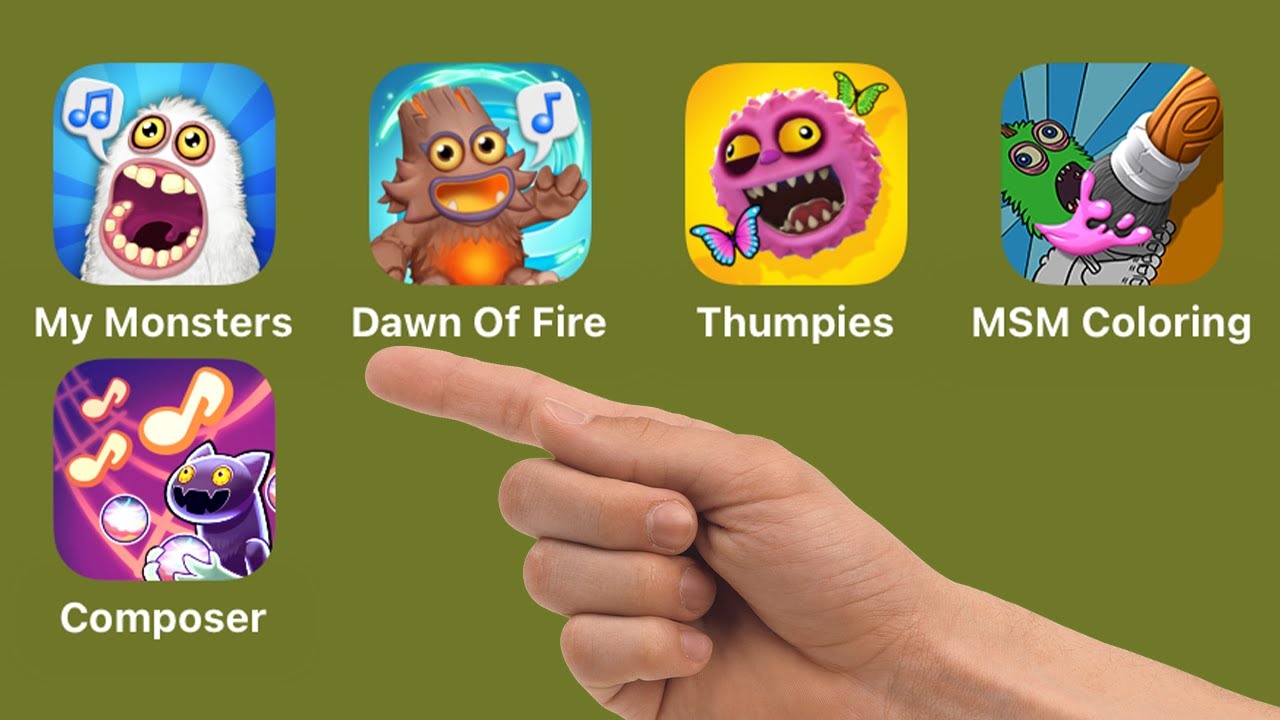 My Singing Monsters,MSM Dawn of Fire,My Singing Monsters Thumpies,MSM ...