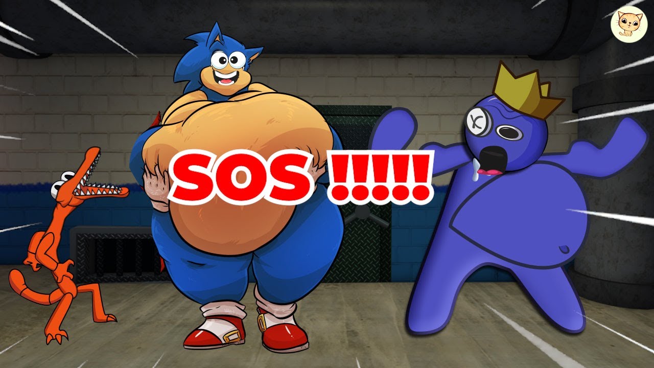 The True Story of Fat Rainbow Friends vs Fat sonic Roblox SOS - YouTube
