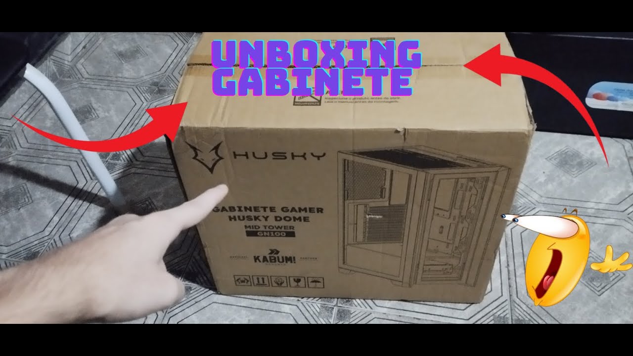 Unboxing e montagem Gabinete Gamer Husky Dome 100 - YouTube