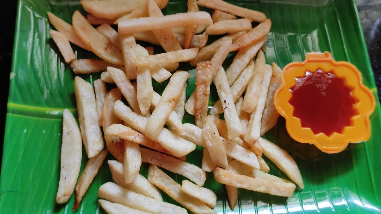 Crispy Potato French Fries/Homemade French Fries - YouTube