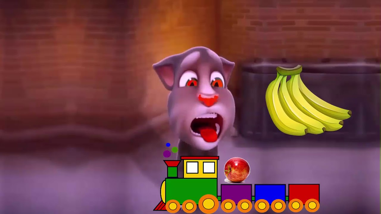 Learn Fruit Names My Talking Tom | Animation Cartoon Funny PlayGames ...