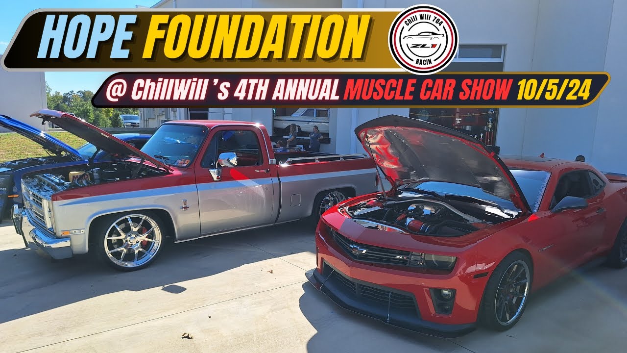 Chillwill's 4th Annual Muscle Car/Truck Show Charity Drive 10/5/24 ...