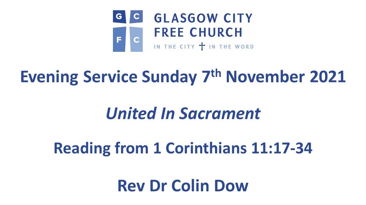 7th November 2021 - United In Sacrament - YouTube