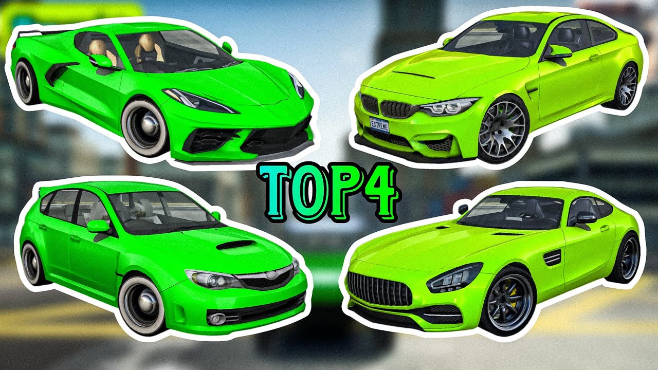 Top5 Cars Green Top Speed - Extreme car driving simulator 2023 ...