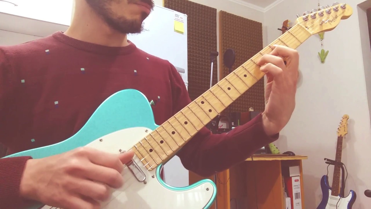 Clean Telecaster, chorus and spring reverb - YouTube