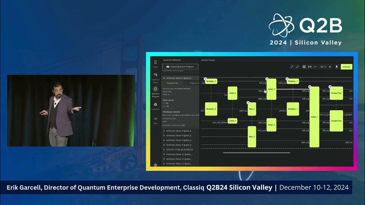 Q2B24 Silicon Valley | Erik Garcell, Director of Quantum Enterprise Development, Classiq - YouTube