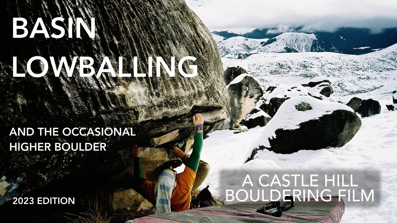 Basin Lowballing and the occasional higher boulder 2023 Edition - YouTube