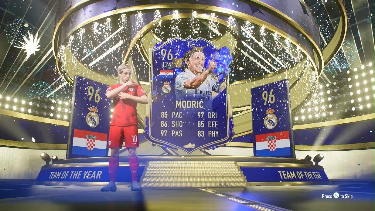 FIFA 23 - Player Walkout - TOTY Modrić 96 - YouTube