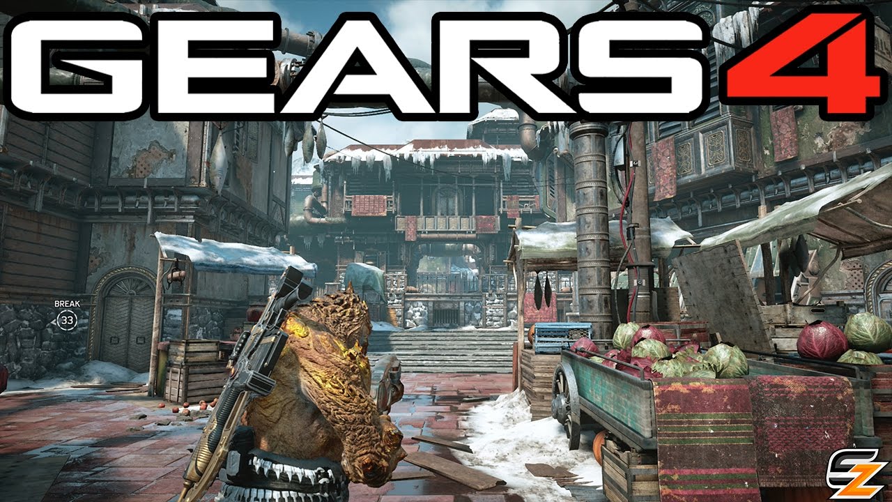 Gears of War 4 - New Old Town Multiplayer Map Gameplay! - YouTube
