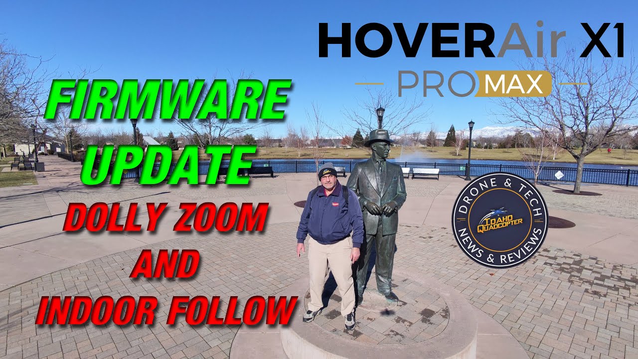HOVERAir X1 PROMAX Firmware Update - Dolly Zoom and Indoor Follow - YouTube