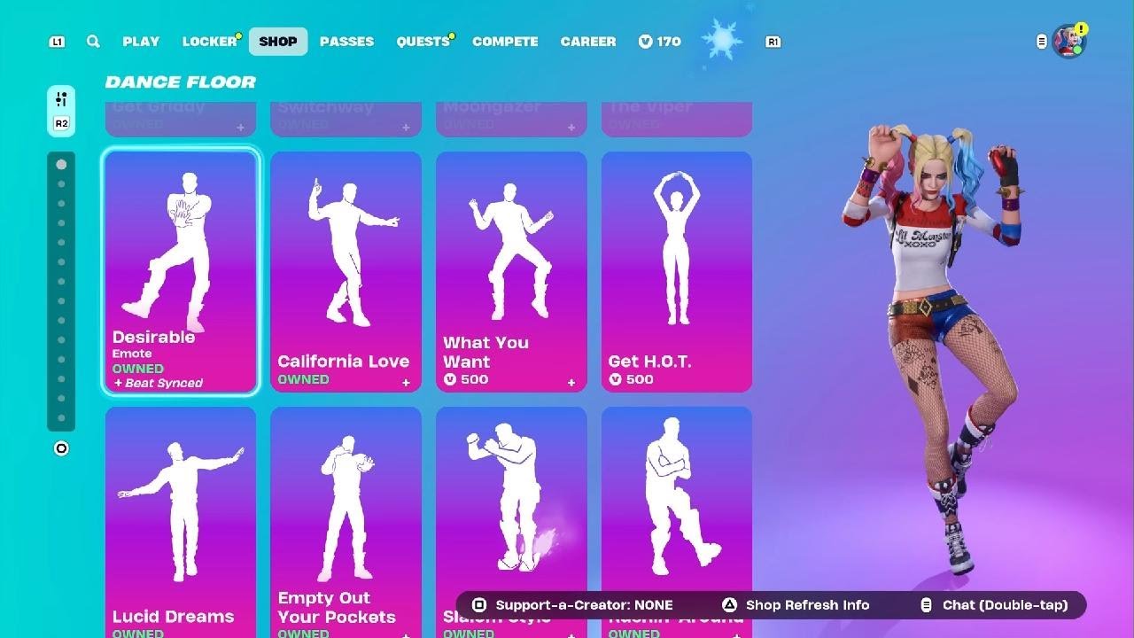 California love emote and more 😇🔥 - YouTube