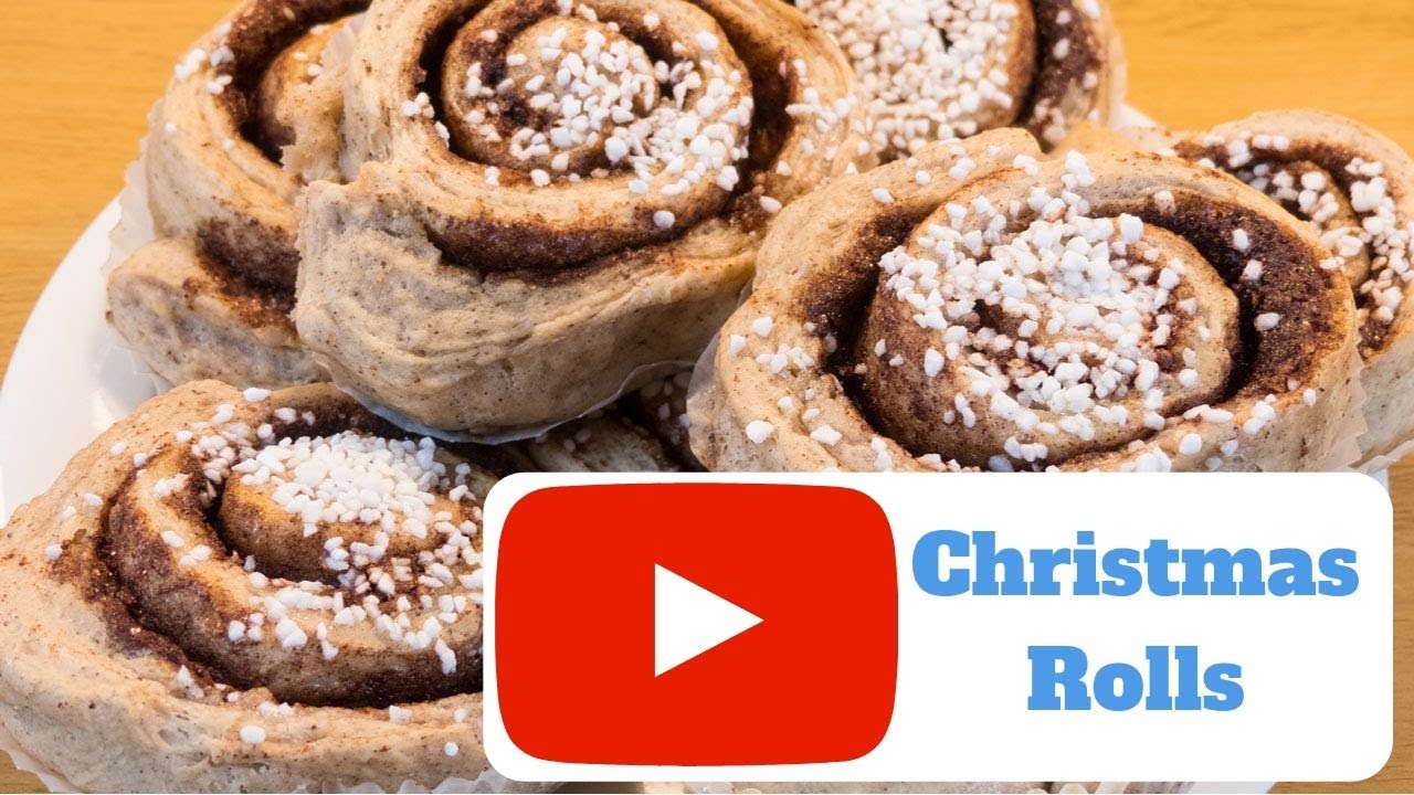 How to make Christmas Rolls - YouTube