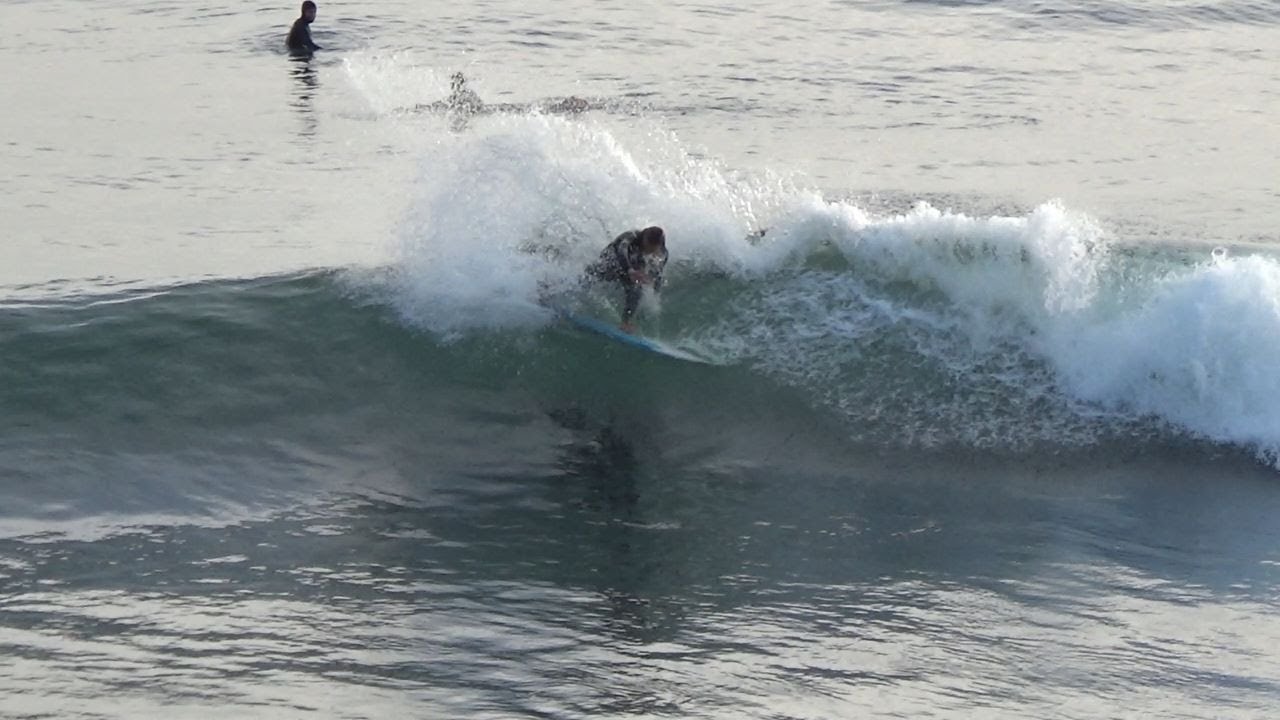 Surfing County Line, Malibu Ca. - YouTube