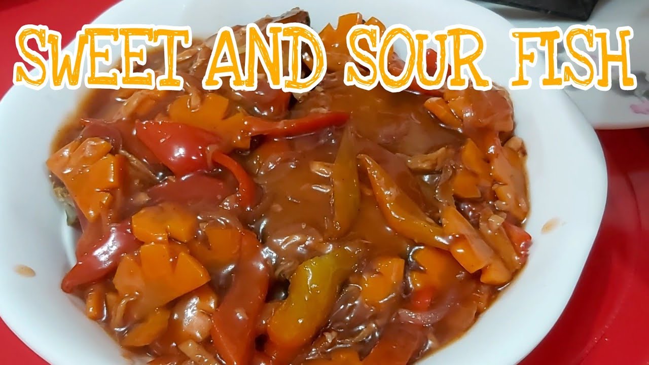 Sweet and Sour Fish (Tanigue) balanse ang lasa ng bawat panimpla - YouTube
