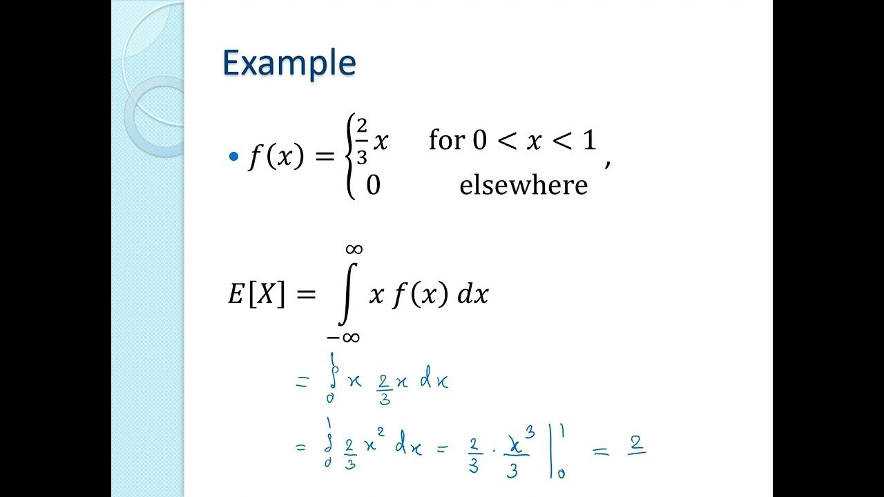Prob stat rv 3 - YouTube