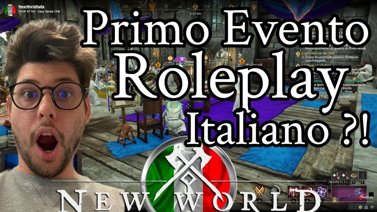 New World Ita - Primo Evento Rp italiano? - YouTube