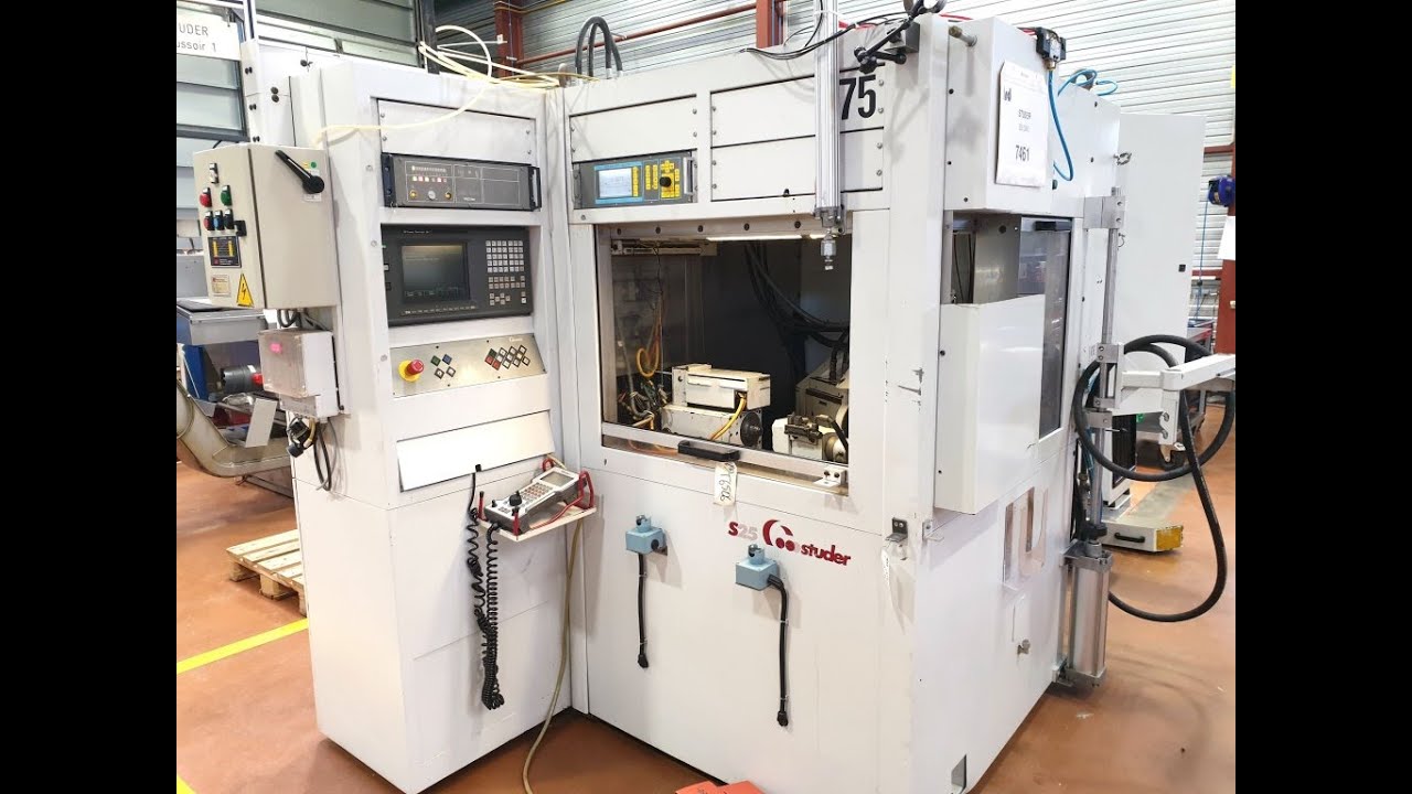 STUDER S25 CNC - YouTube