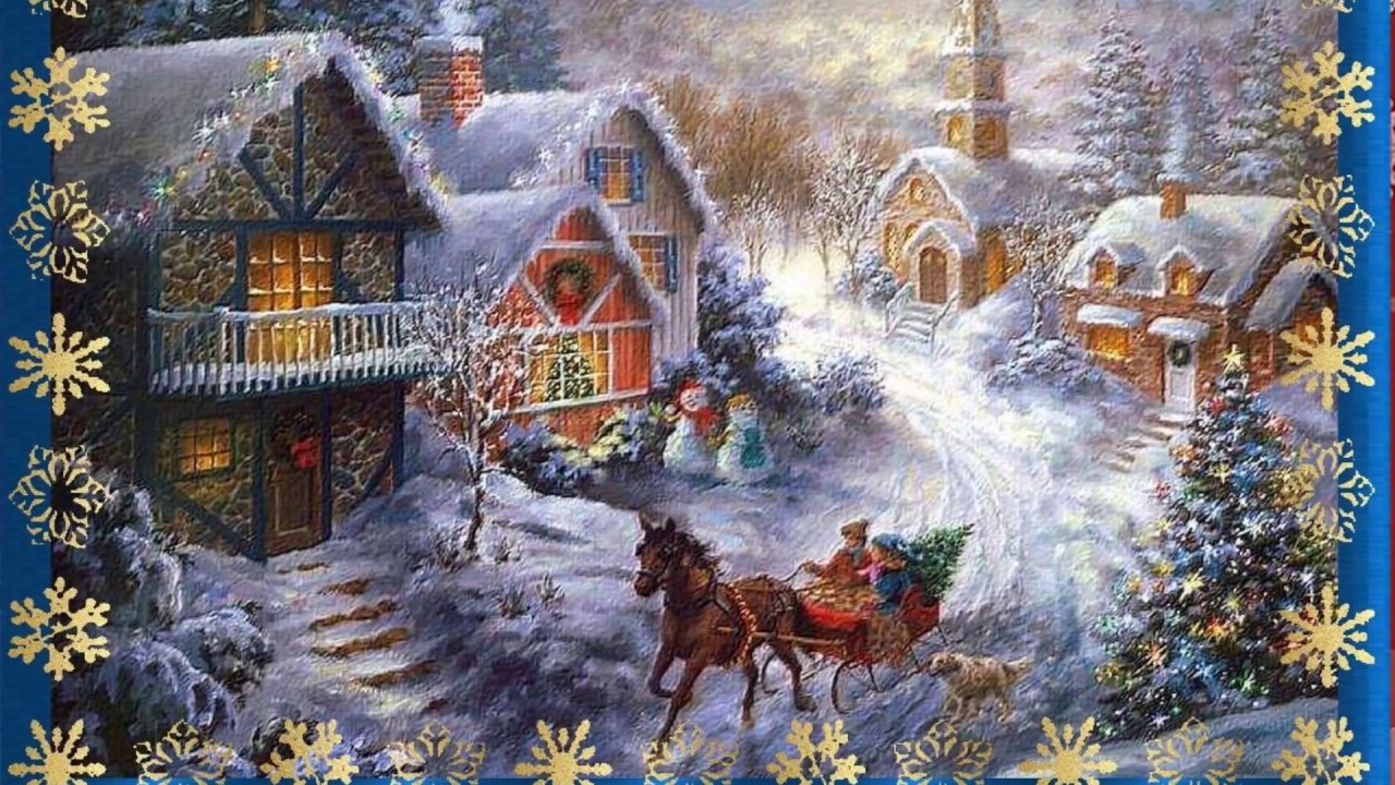 Noël - Promenade en traîneau - Renée Martel - YouTube