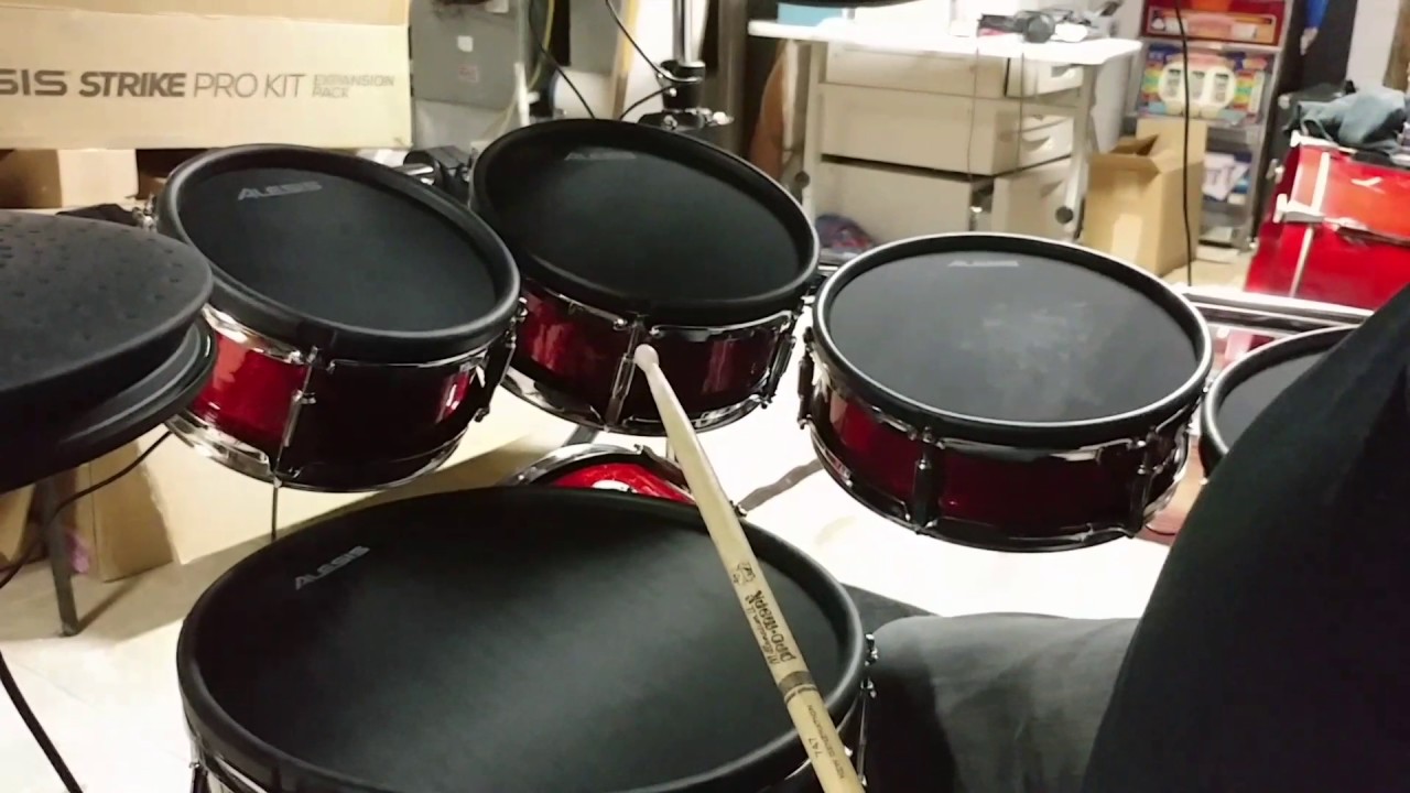 Alesis Strike Pro Kit with firmware update 1.1 and some kit sounds ...