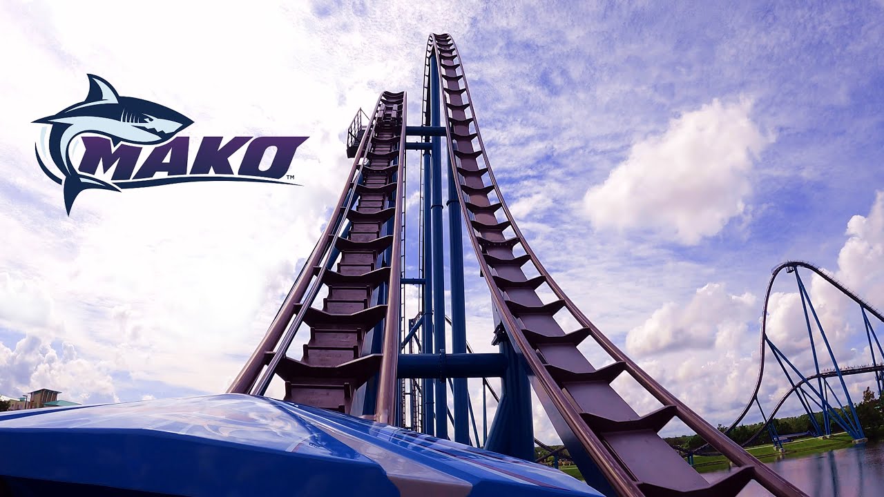 Mako Front Seat POV - SeaWorld Orlando - YouTube