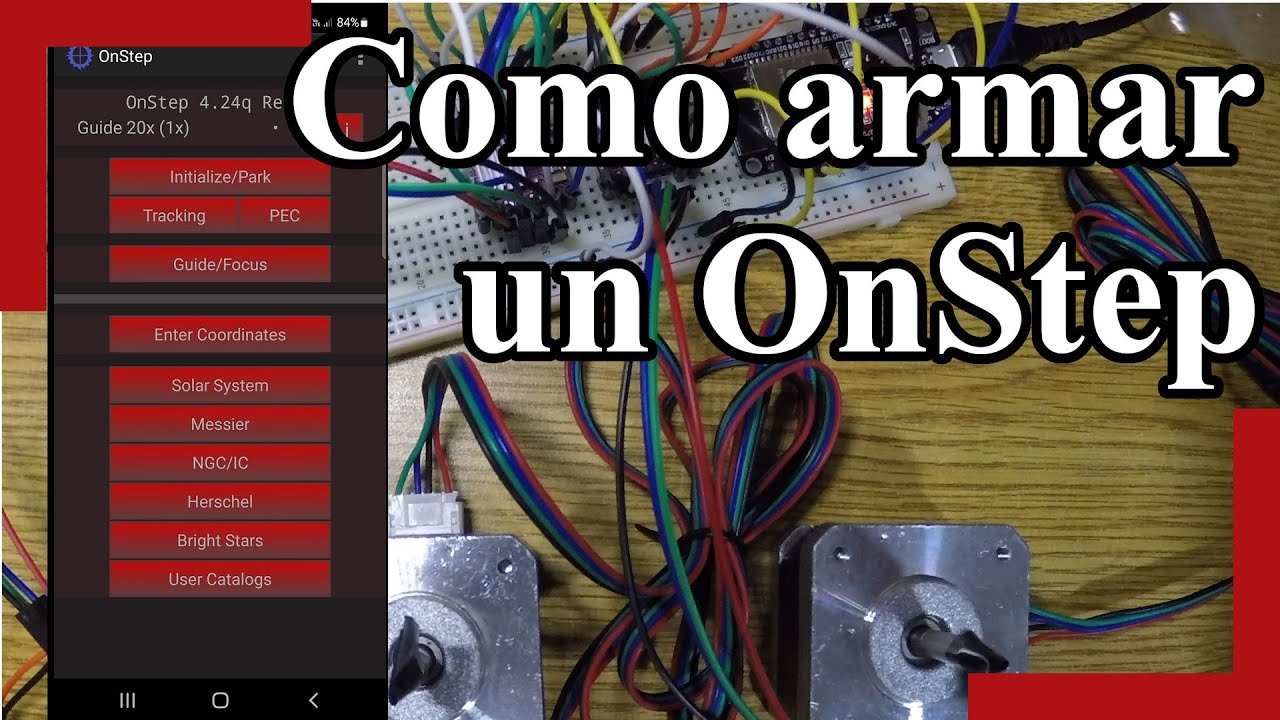 Como armar un OnStep, paso a paso - YouTube