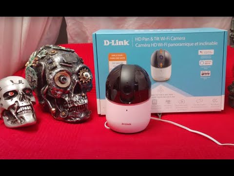 D-Link HD Pan & Tilt Wi-Fi Camera, 360° Review & Test  Auto Motion Tracking, Mydlink DCS-8515LH