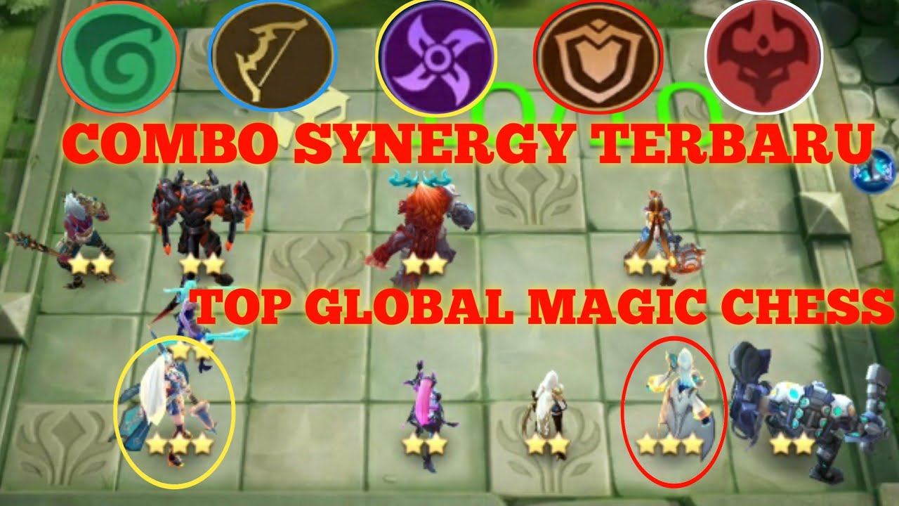 COMBO SYNERGY TERBARU TOP GLOBAL MAGIC CHESS - YouTube