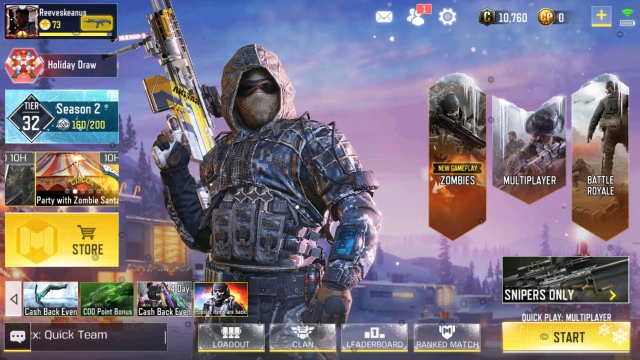 CODM : call of duty mobile battle royale gameplay - YouTube