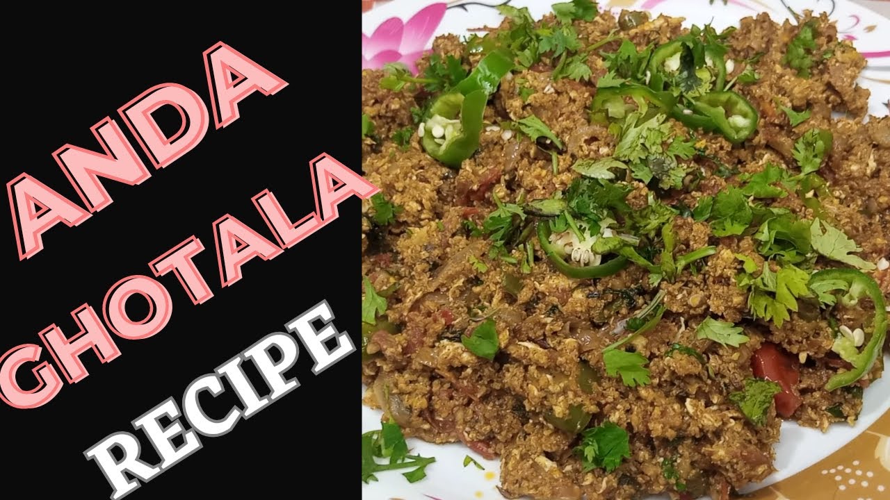 Dhaba Style Anda Ghotala Recipe | How To Make Anda Ghotala Recipe ...