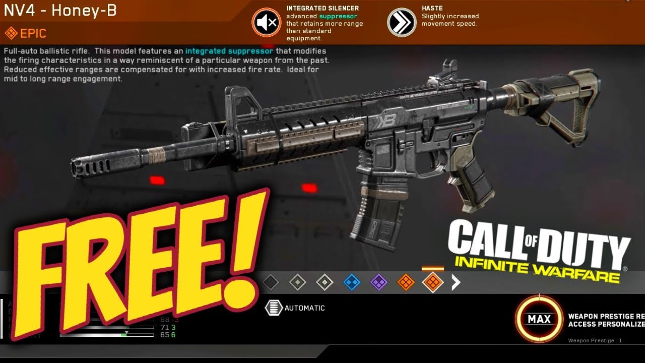The "Honey Badger" Returns for *FREE* on Call of Duty: Infinite Warfare ...