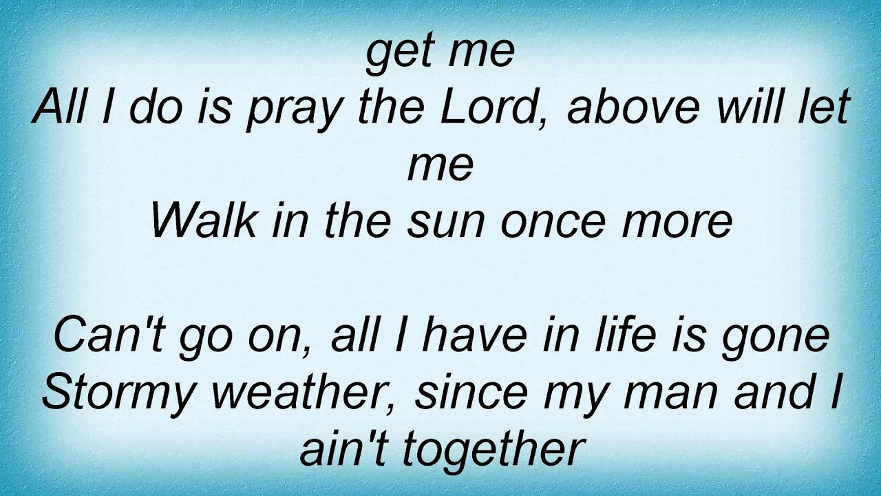 Lena Horne Stormy Weather Lyrics YouTube lena-horne-stormy-weather-lyrics-youtube