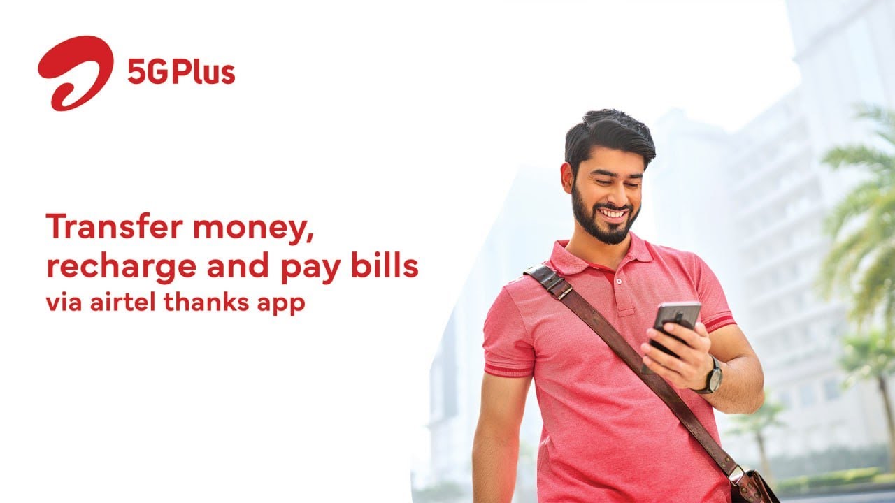Transfer money, recharge and pay bills via airtel thanks app - YouTube