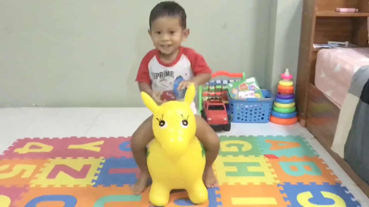 Horse riding kids-เด็กขี่ม้าเด้งดึ๋ง Ep11 - YouTube