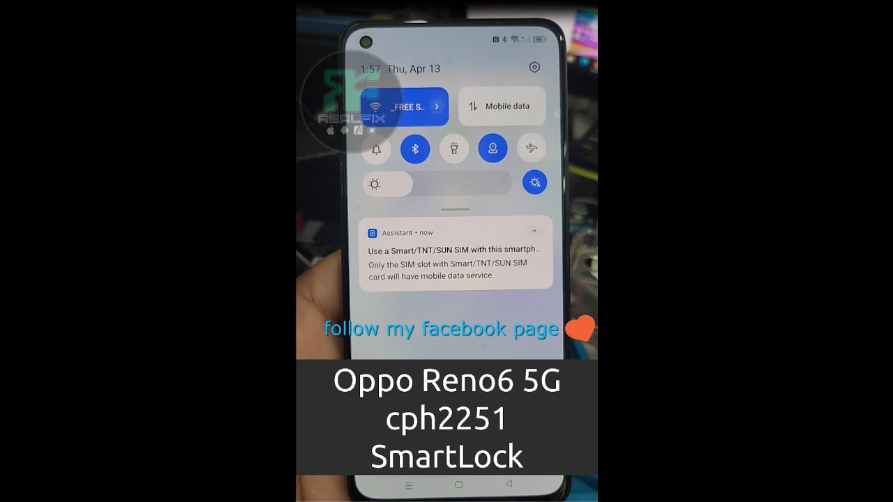 OPPO RENO 6 5G SMART LOCK UNLOCK - YouTube