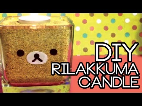 DIY Rilakkuma Candle - YouTube