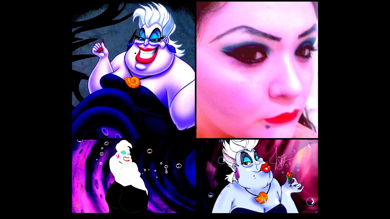 Horror Ursula #Halloween makeup ft. Dery Bruno/ SaraOnlyMakeUp - YouTube