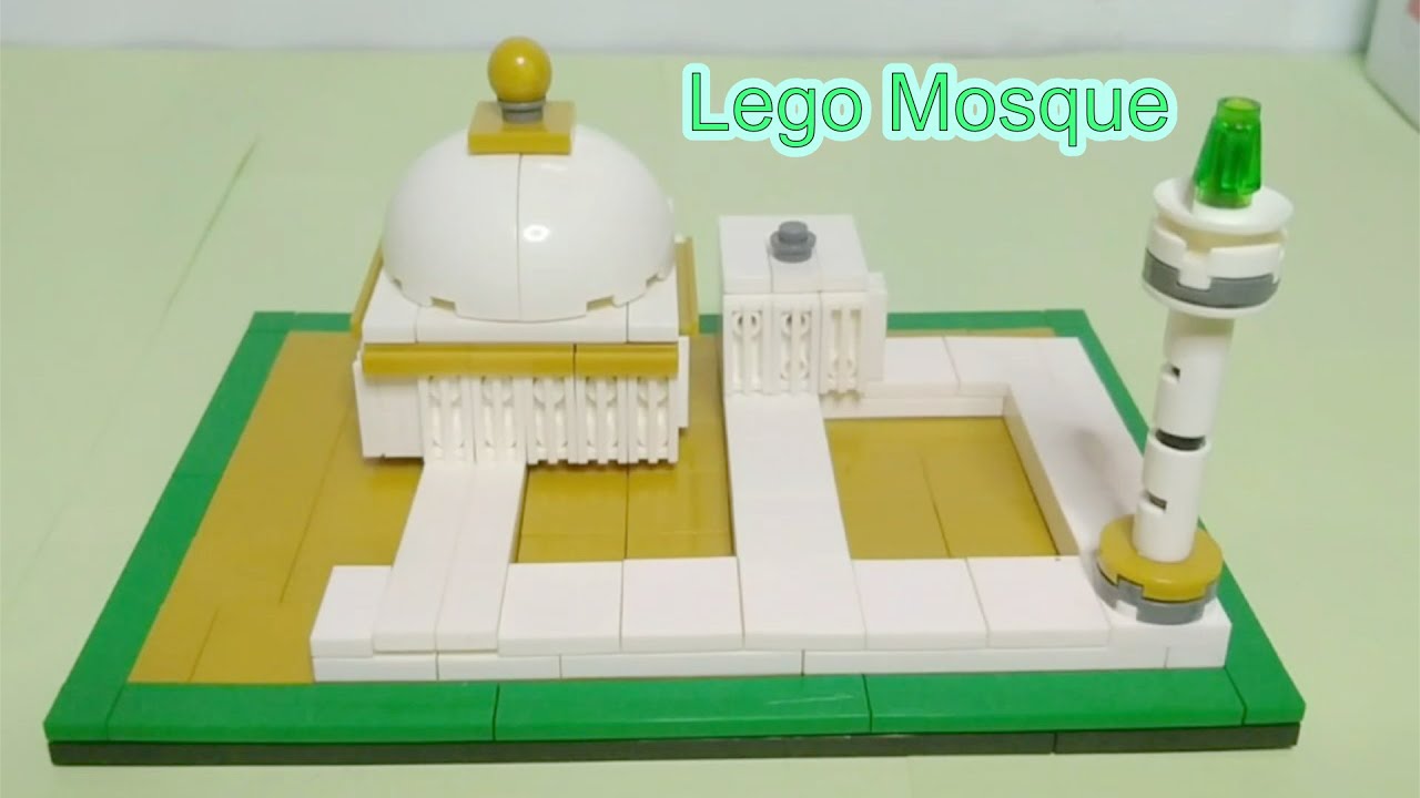 Lego Mosque - Istiqlal - How to Build Lego Fast! - YouTube