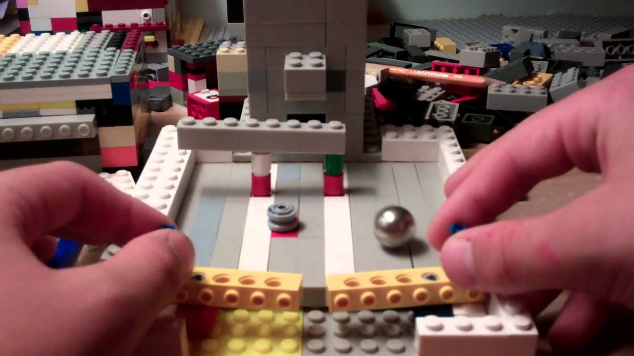 Lego Pinball Machine V1 - YouTube