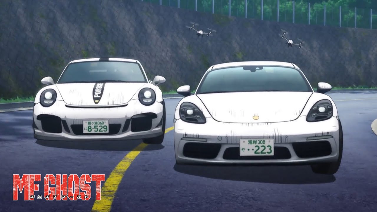 [MF Ghost | MFゴースト ] Porsche Showdown: Michael Beckenbauer’s Cayman vs ...
