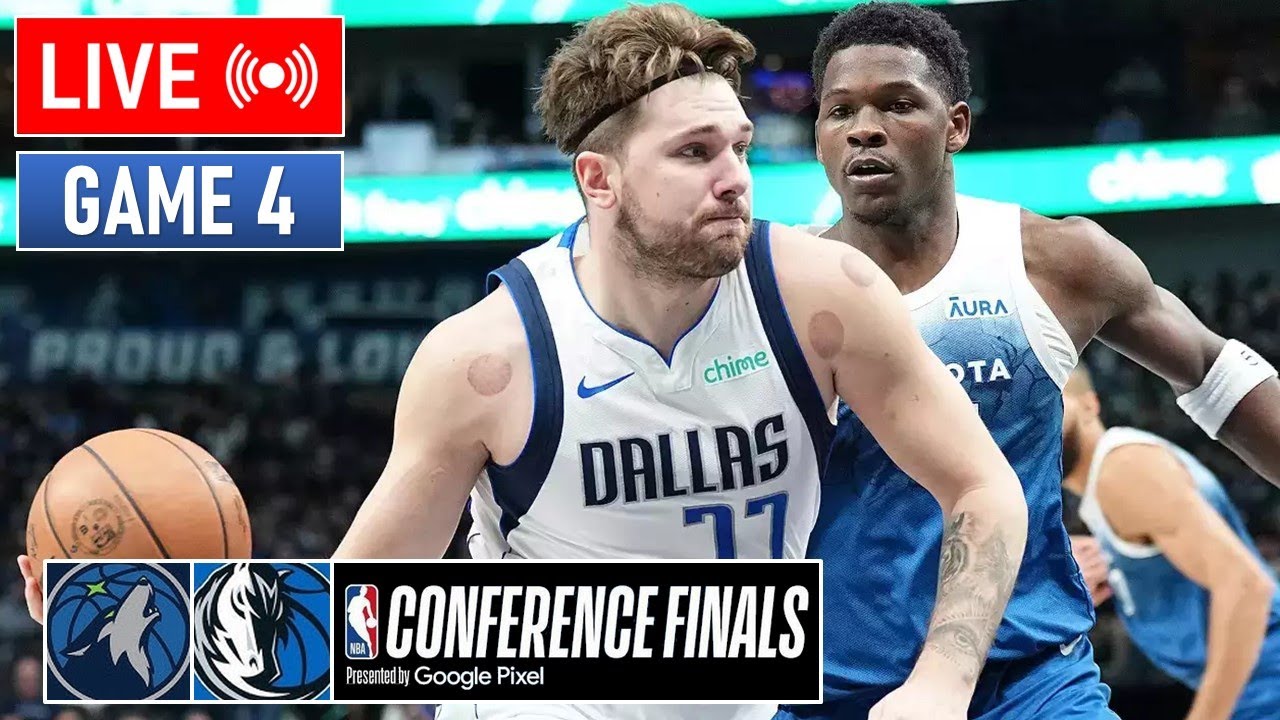 NBA LIVE! Dallas Mavericks vs Minnesota Timberwolves GAME 4 | May 29 ...