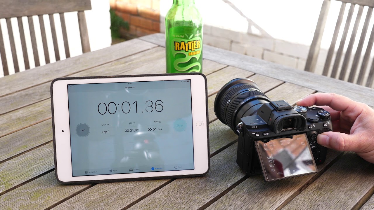 Sony A7iii buffer test using compressed raw and UHS-I cards - YouTube