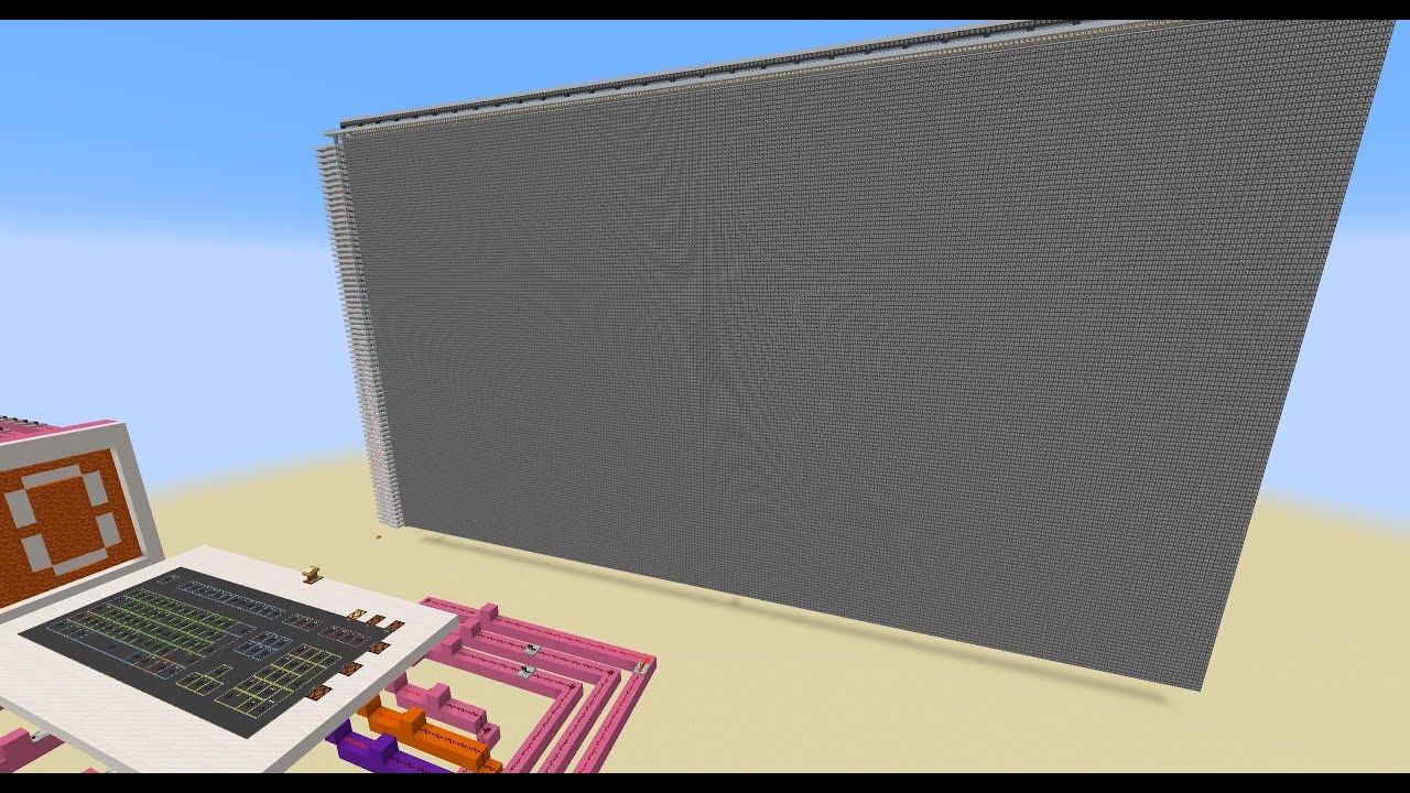 8 Bit CPU, Stream Teil 49, PixelArt, Minecraft, Redstone - YouTube